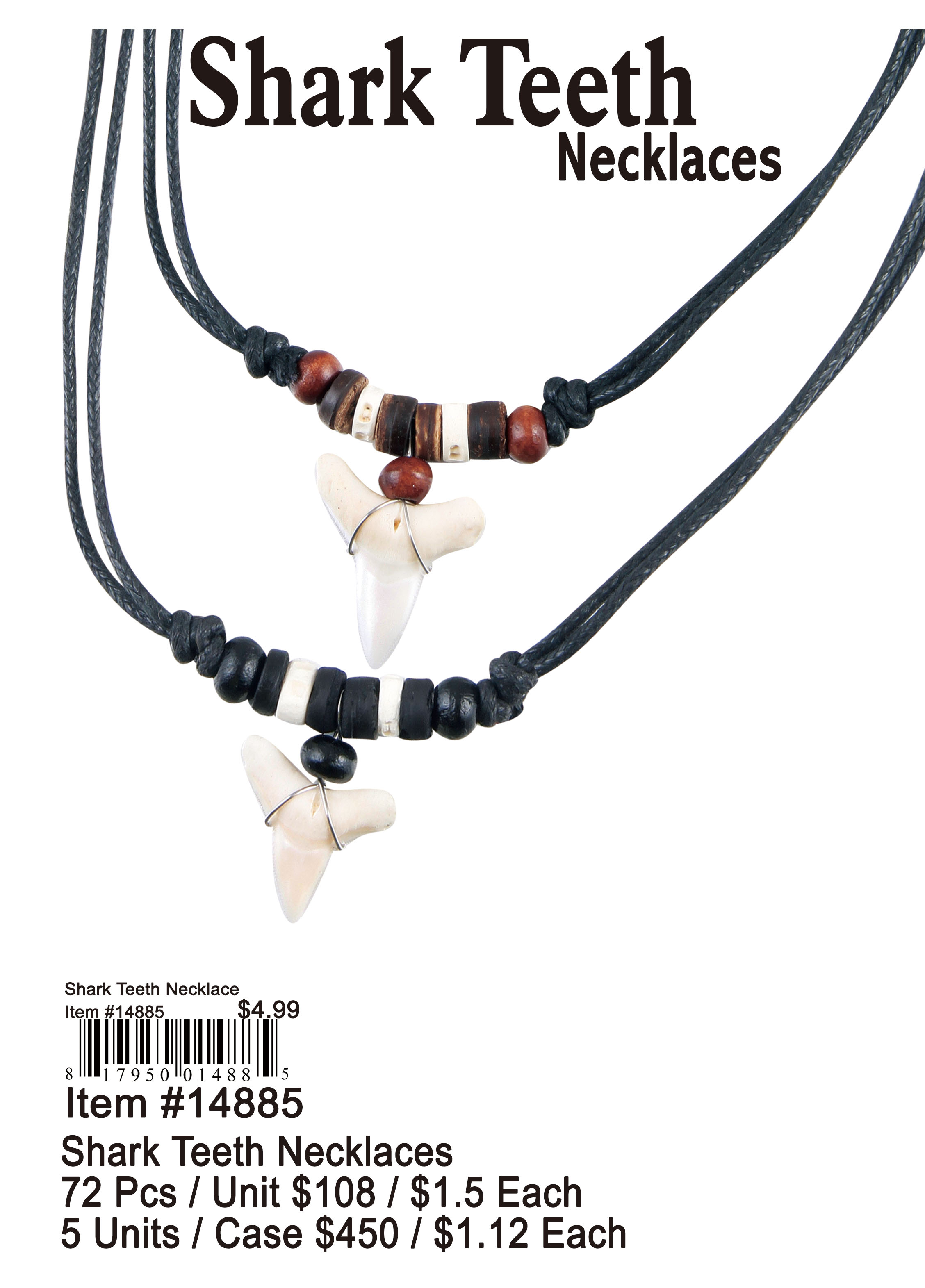 Shark Teeth Necklace 1